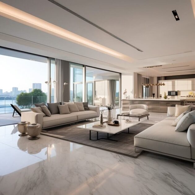 Features of Modern Luxury Living room Interior Design | FH