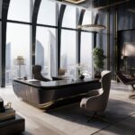 Luxury Elegance in Modern CEO Office Interior Design | FH