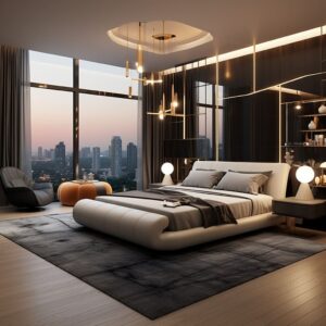 Modern Luxury Master Bedroom with a Minimalist Touch | FH
