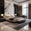 Master Bedroom Designs with Marble Headboards | Fancy House