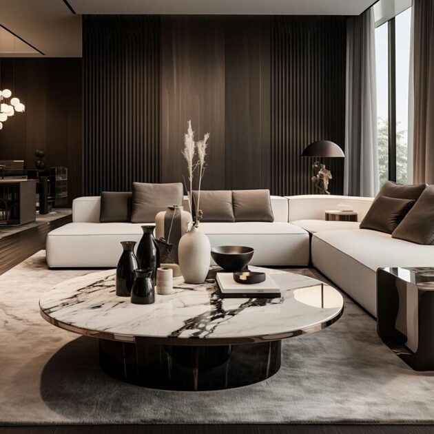 The Coffee Table: A statement piece of Luxury Living Room