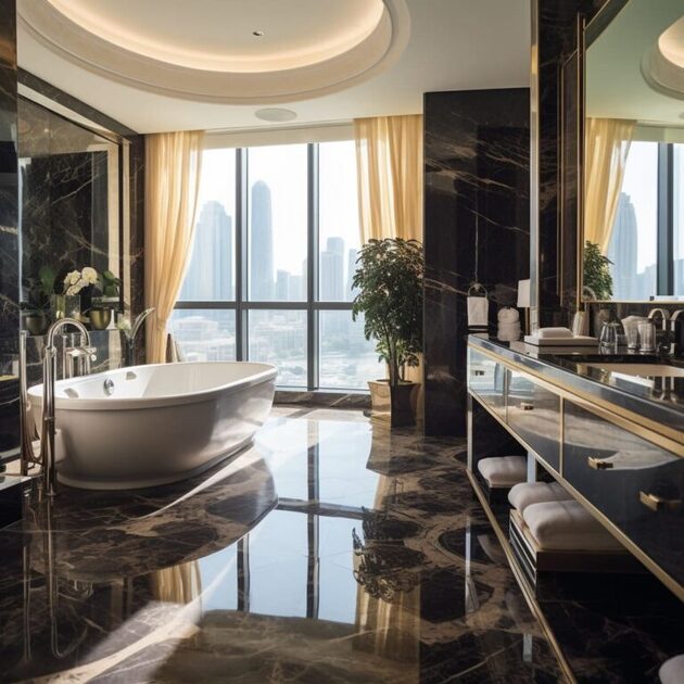 12 Luxury of Modern Master Bathroom Interior Designs | FH