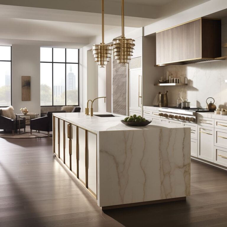 Transitional Style Kitchen Cabinets & Interior Deisgn | FH