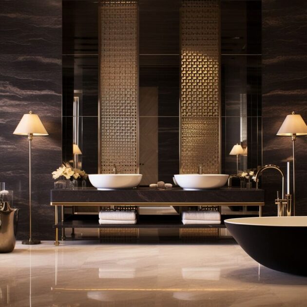 Lavish Baths: Key Elements of Contemporary Bathroom Designs