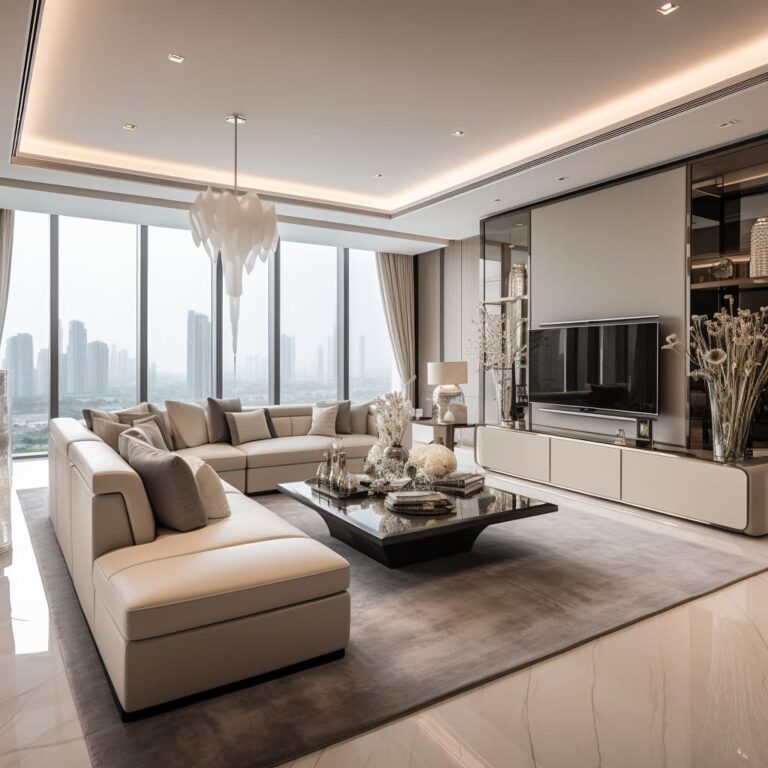 Contemporary Luxury: Modern Apartment Living Room Designs
