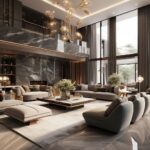 Designing An Interior Design with Dark Stones and Marbles