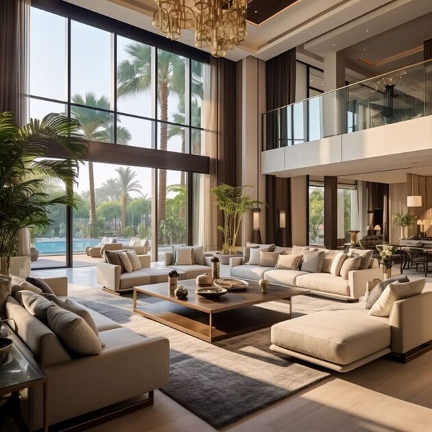Modern Luxury: Spacious Elegance in House Interior Designs