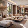 Modern Elegance of Luxurious Living Interior Design | FH