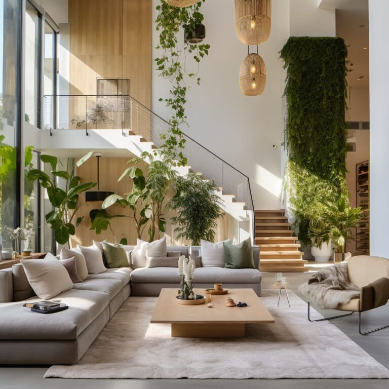 Contemporary Calm: Luxurious and Light-Filled Living Rooms