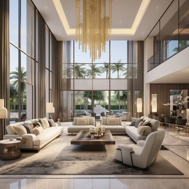 Modern Luxury: Spacious Elegance in House Interior Designs