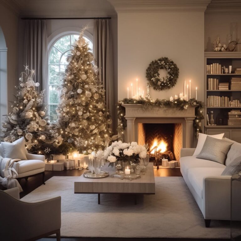 Christmas Elegance: Timeless Living Room Decorating Inspirations ...