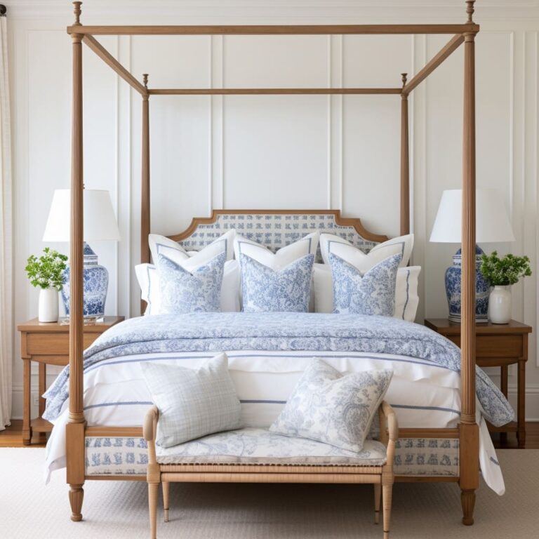 Traditional American Bedroom Interior Design Features | FH