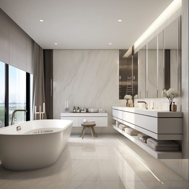 Modern Bathroom Design: Style, Comfort, and Materials | FH