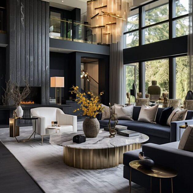Luxe Living: Contemporary Luxury Living Rooms in LA Style
