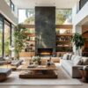 Contemporary Calm: Luxurious and Light-Filled Living Rooms