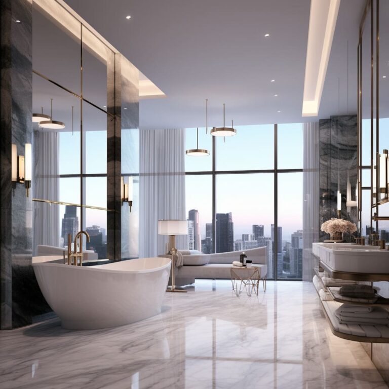 12 Luxury of Modern Master Bathroom Interior Designs | FH