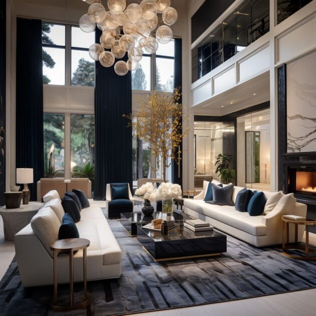 Exquisite Interiors: Luxury Living Room Interior Design