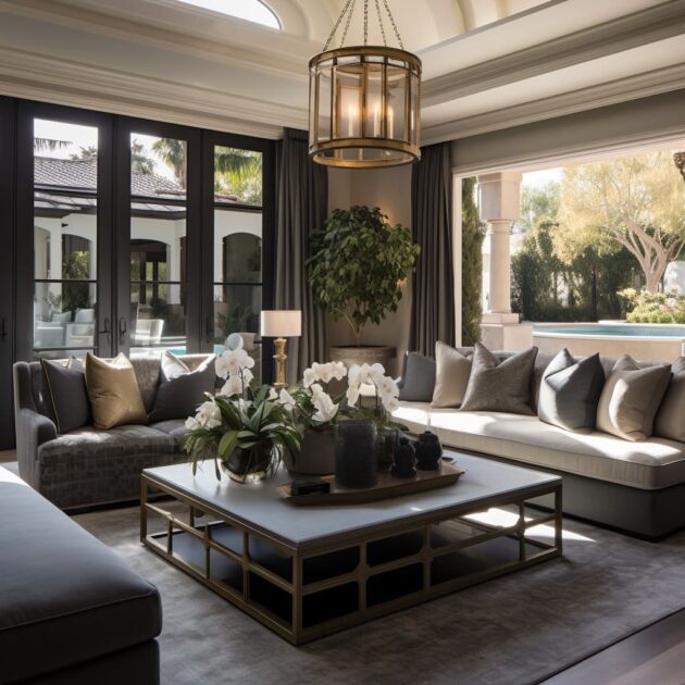 Luxury and Comfort: Modern Living Room Interior Design Ideas