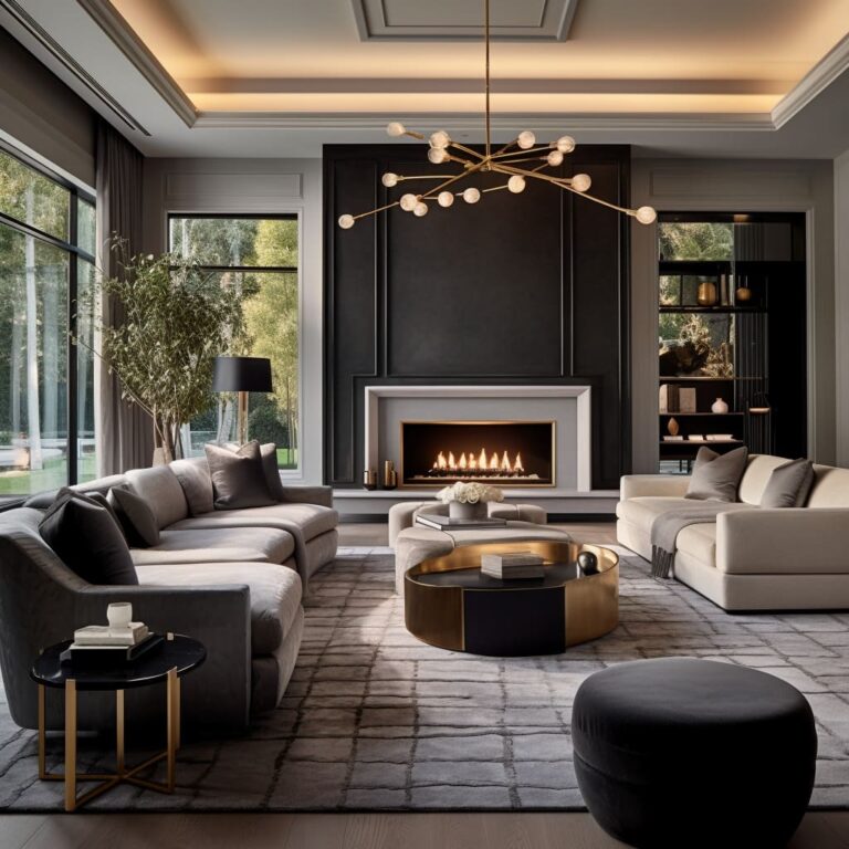 Luxury Shades: Blending Colors and Materials in Home Design