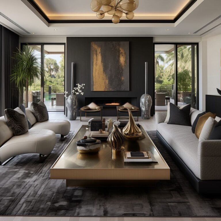 Luxury Shades: Blending Colors and Materials in Home Design