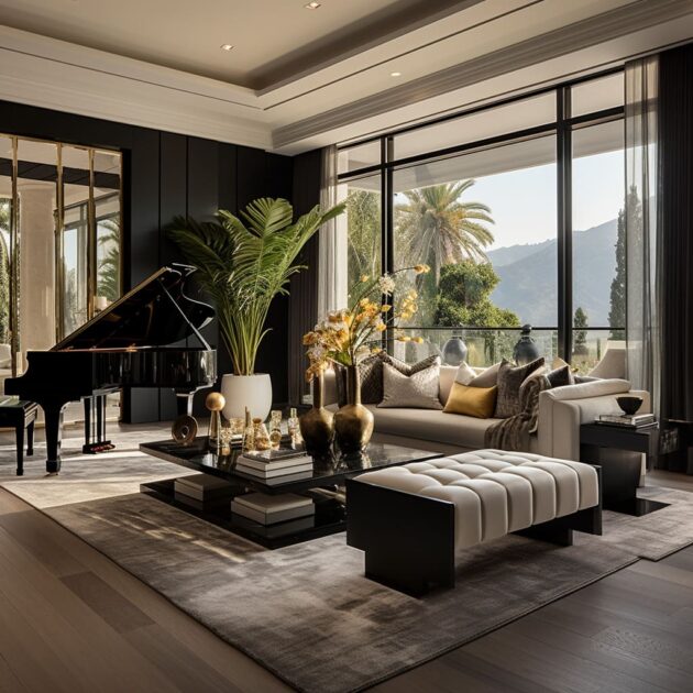 Exquisite Interiors: Luxury Living Room Interior Design