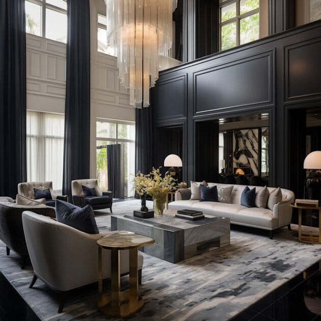 Exquisite Interiors: Luxury Living Room Interior Design