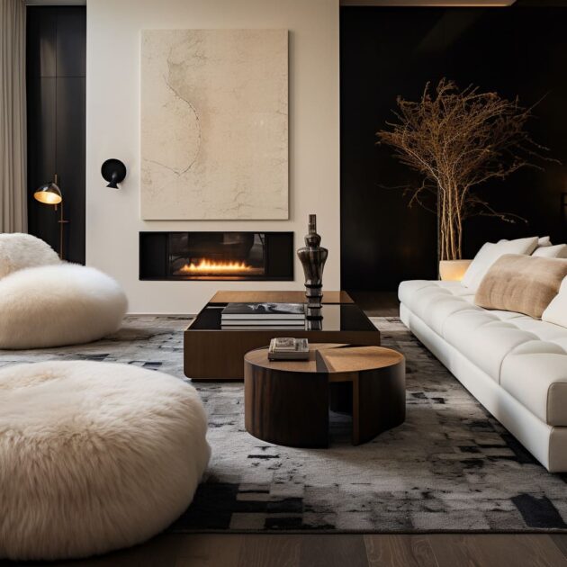 The Luxury of Less: Luxurious Minimalist Living room Designs