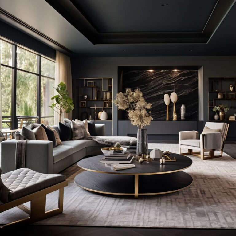 Luxury Shades: Blending Colors and Materials in Home Design