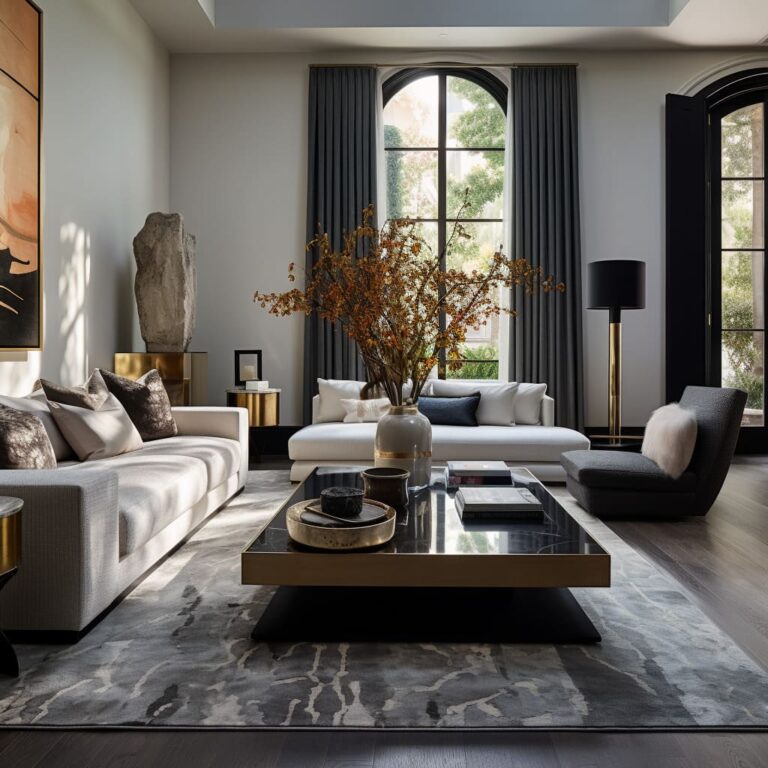 Luxury Shades: Blending Colors and Materials in Home Design