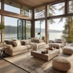 Modern Lakeside Living Interior Design by the Water's Edge