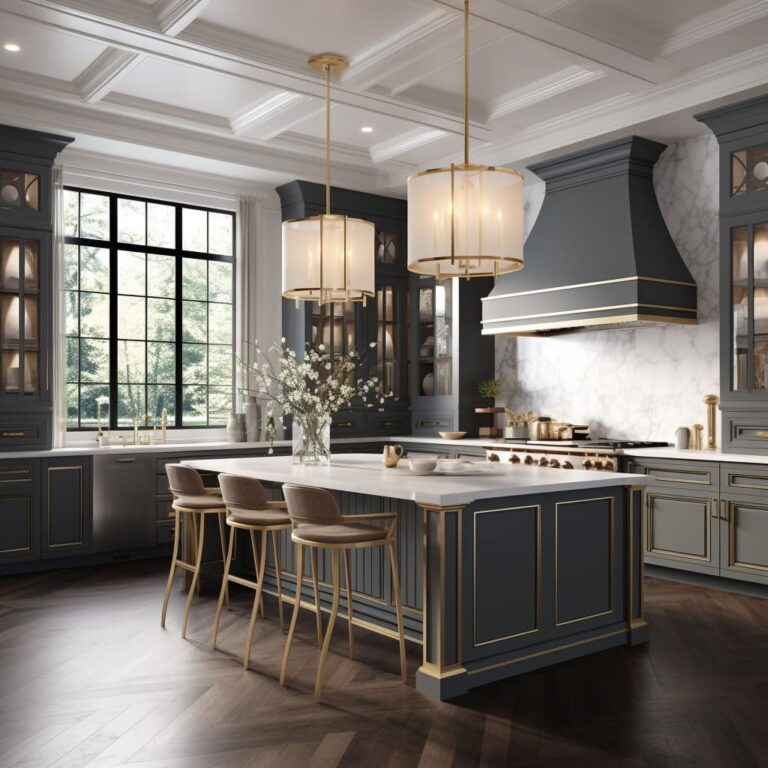 Elegant Kitchens with Island Where Tradition Meets Modernity