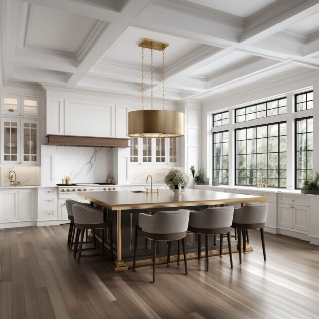 Elegant Kitchens with Island Where Tradition Meets Modernity