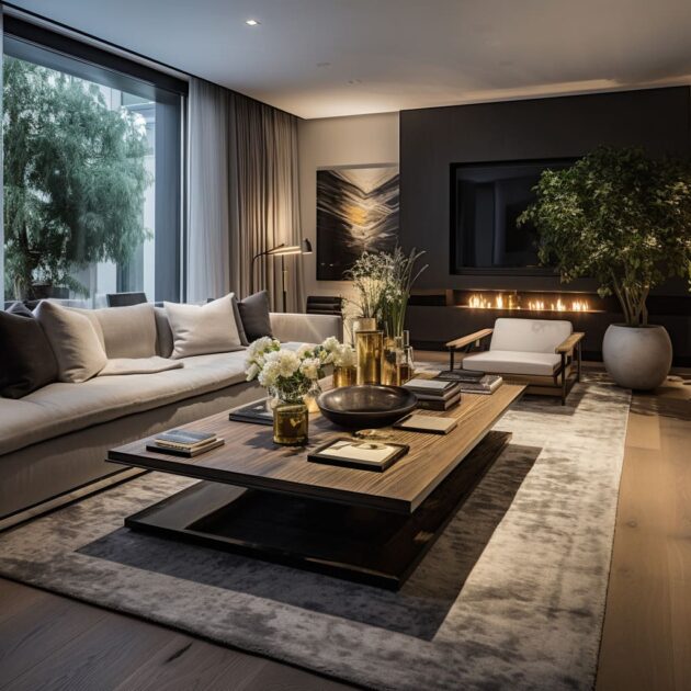 The Luxury of Less: Luxurious Minimalist Living room Designs
