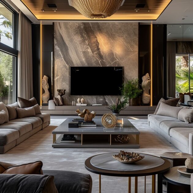 Blending Textures and Finishes in Modern Interior Design