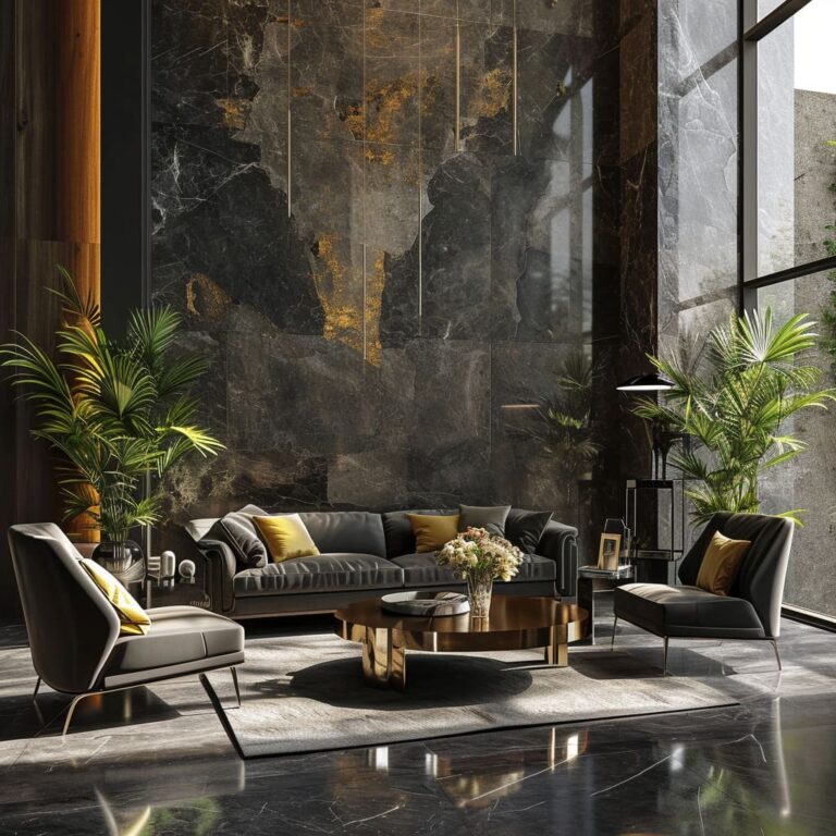 Luxury House Interior Design Ideas with Natural Stone | FH