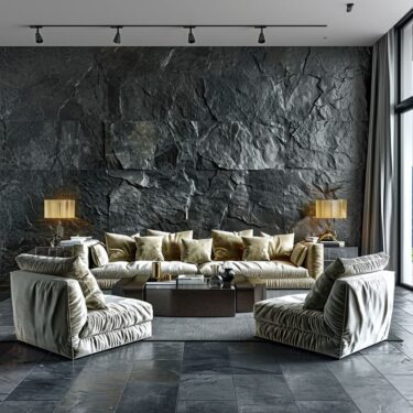 Luxury House Interior Design Ideas with Natural Stone | FH