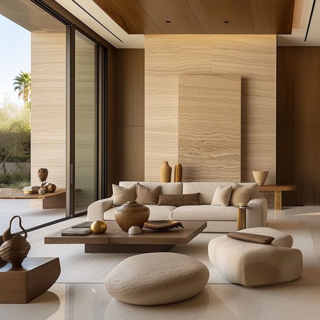 Travertine and Limestone in Luxury Modern Interiors | FH