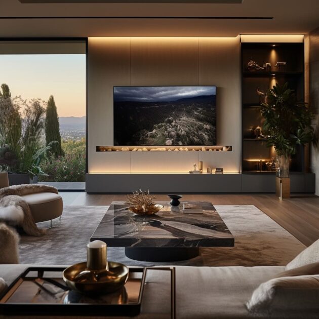 Designing Living Room Around Modern Television Experience