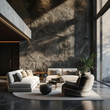 Luxury House Interior Design Ideas with Natural Stone | FH