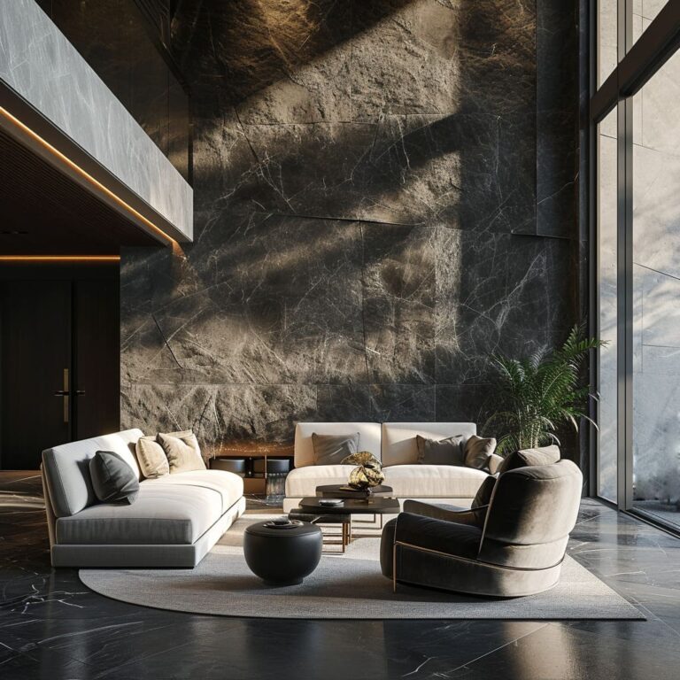 Luxury House Interior Design Ideas with Natural Stone | FH