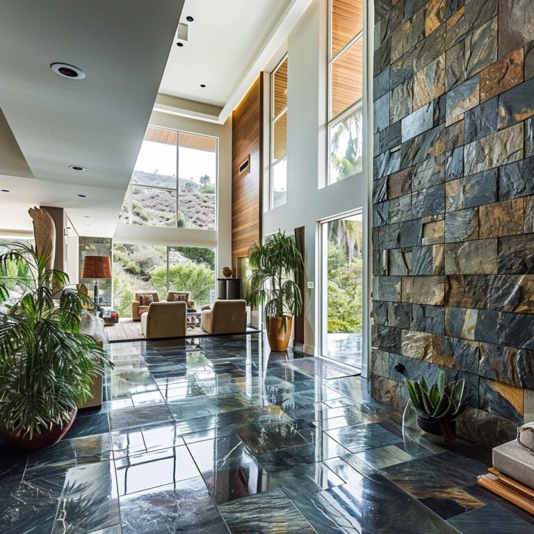Luxury House Interior Design Ideas with Natural Stone | FH