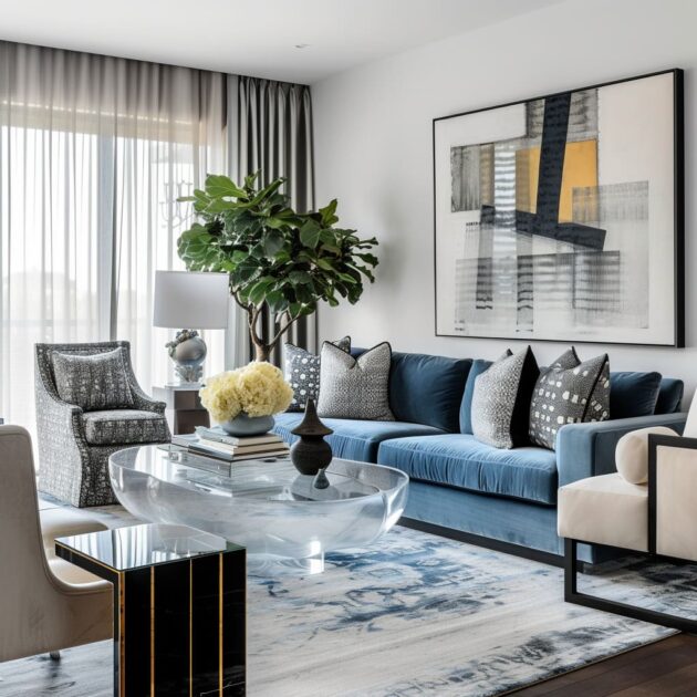 Luxury Neutral Tones in Modern Living Room Design