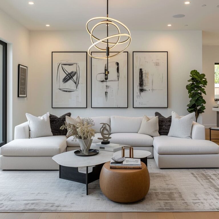 Minimalist Elegance in Neutral Toned Contemporary Design