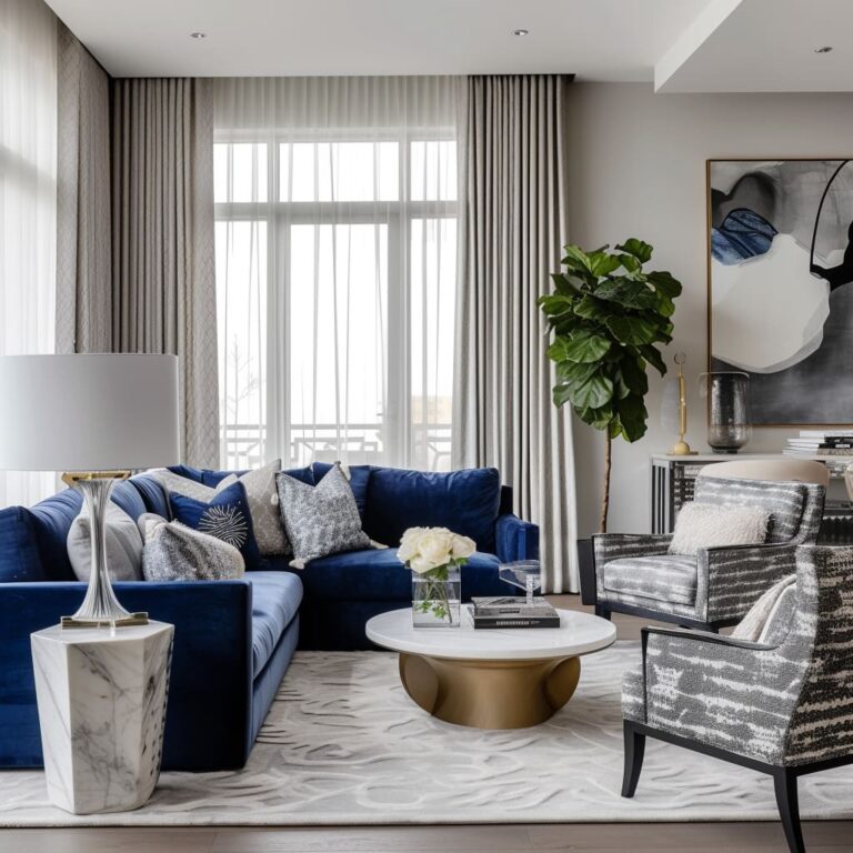 Luxury Neutral Tones in Modern Living Room Design