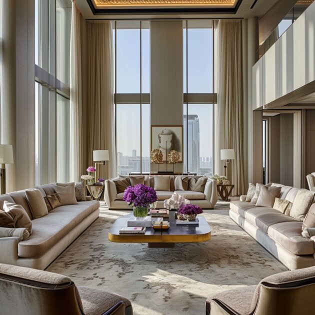 Modern Living Room Interior Design Ideas of Comfort and Chic