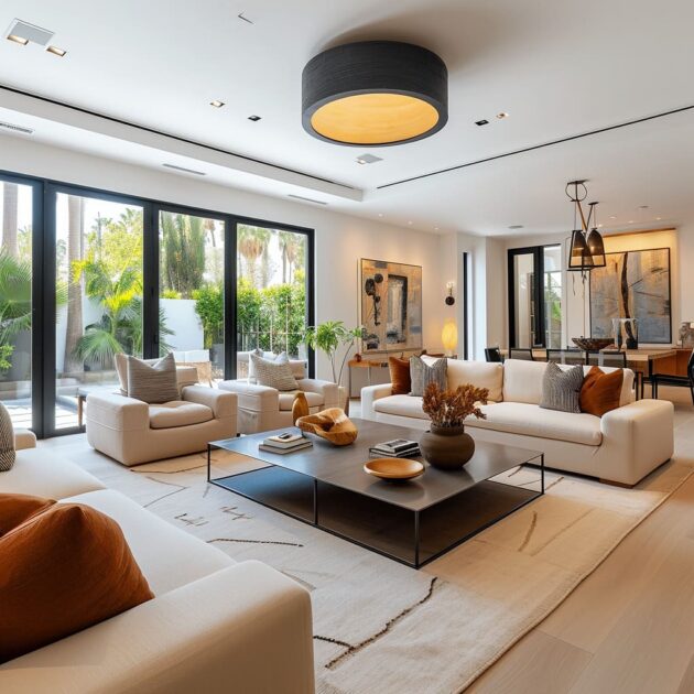 The Contemporary Livin room Interior Design Guide | FH