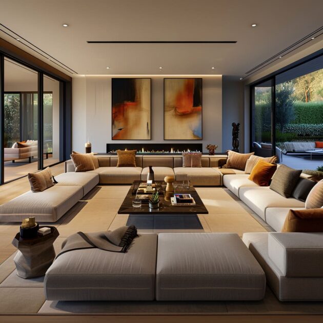 The Contemporary Livin room Interior Design Guide | FH