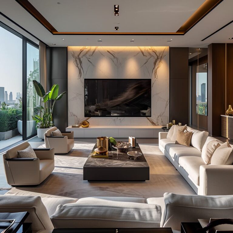 Designing Living Room Around Modern Television Experience