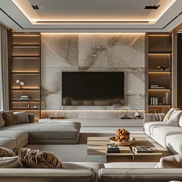 Designing Living Room Around Modern Television Experience
