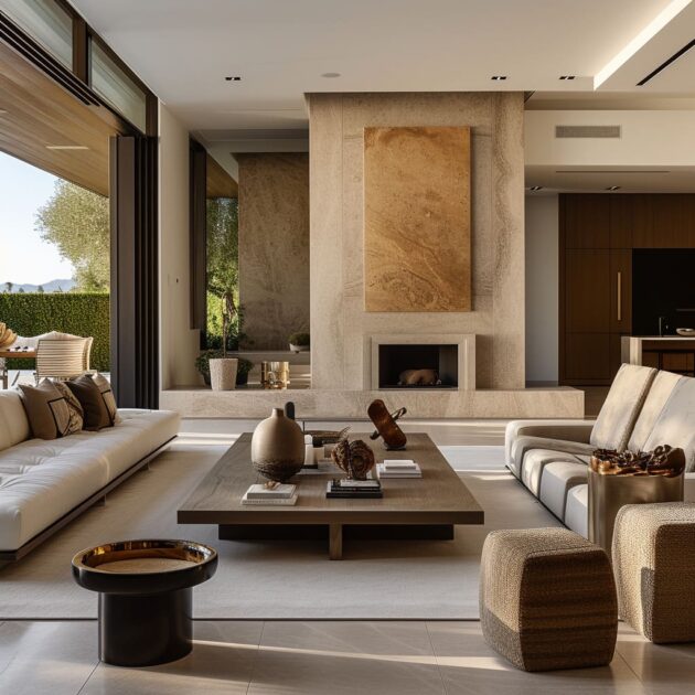 Travertine and Limestone in Luxury Modern Interiors | FH